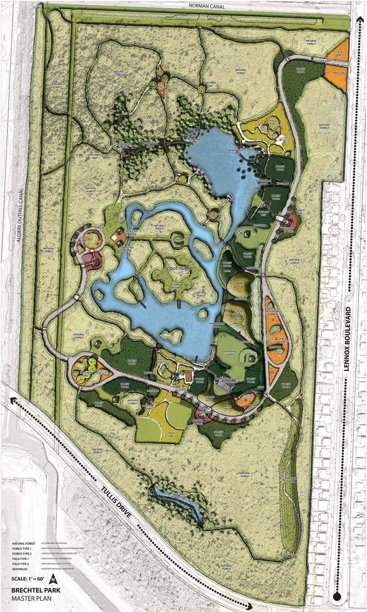 BRECHTEL PARK MASTER PLAN – Dana Brown and Associates